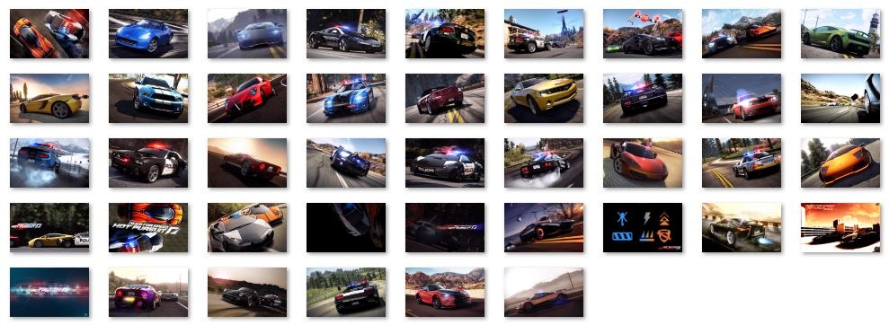 Free Download NFS Hot Pursuit Windows 7 Theme | Zona Cacing